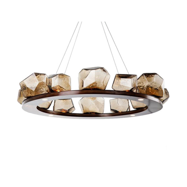 Gem Led Round Pendant Light – HOMEU.PH